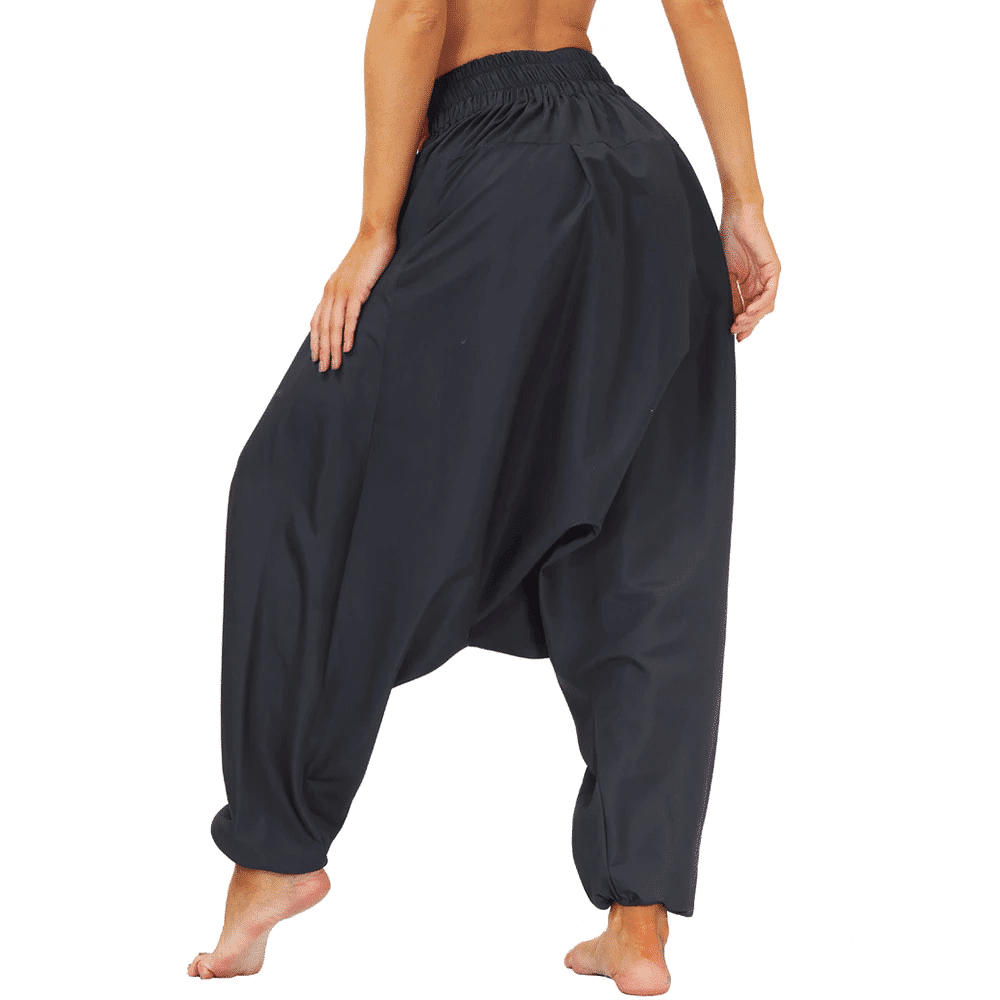 Pantalon Sarouel Large Bleu Foncé | Chakras Shop