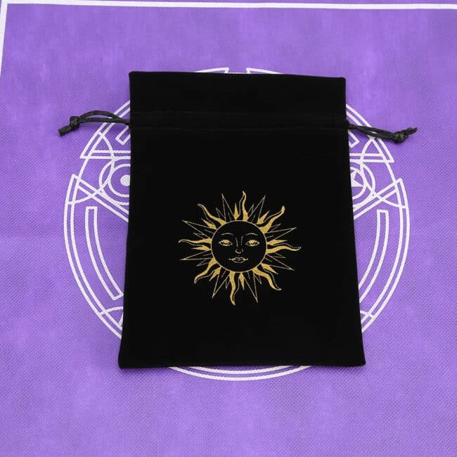 Sac de Rangement pour Tarot Divinatoire | Chakras Shop