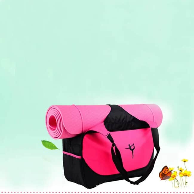 Sac Yoga Rose Spacieux et Polyvalent | Chakras Shop